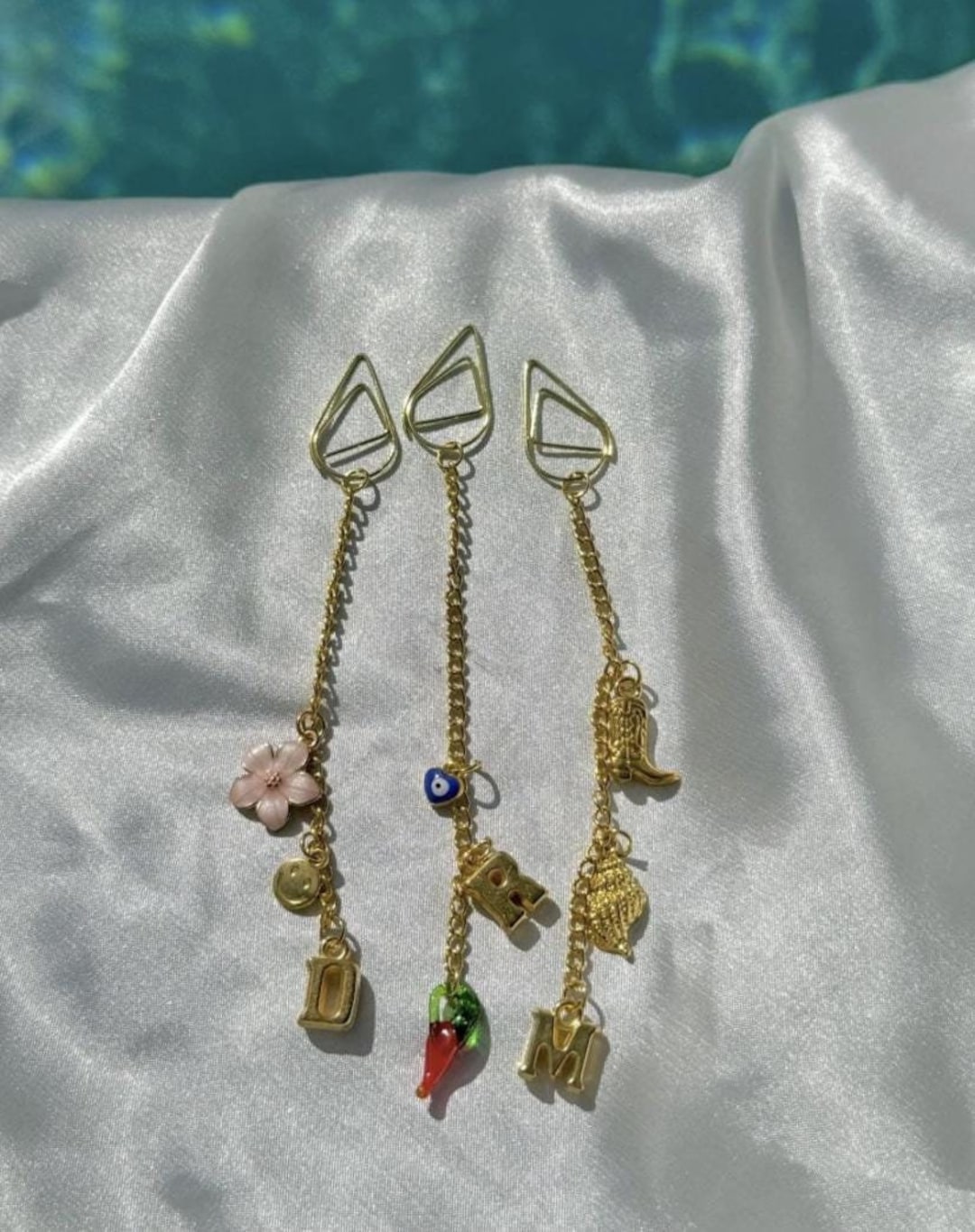 Custom Gold Chain Bookmarks L Personalize Your Bookmark L Gift for Her ...