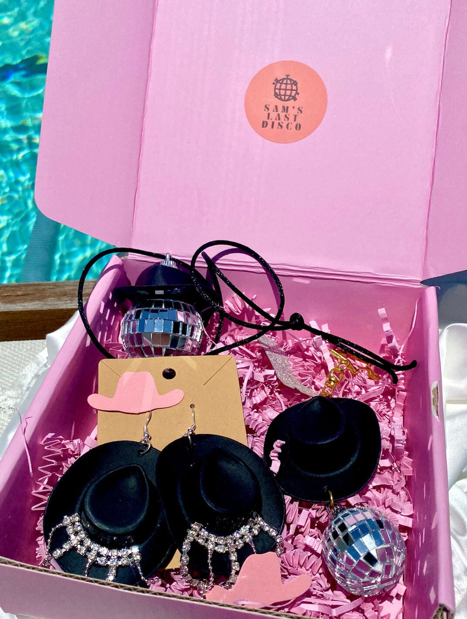 Custom Disco Cowboy Gift Box L Personalized Last Rodeo Gift Package L ...