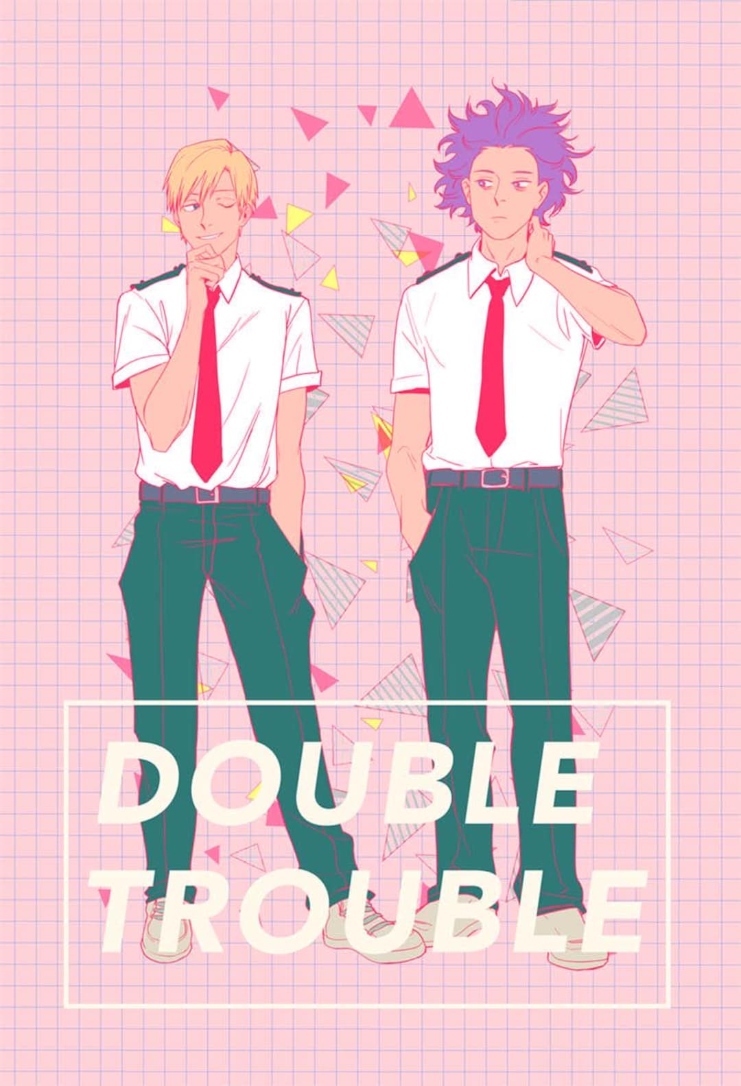 Double Trouble | Shinsou X Monoma Zine BNHA/MHA - Etsy