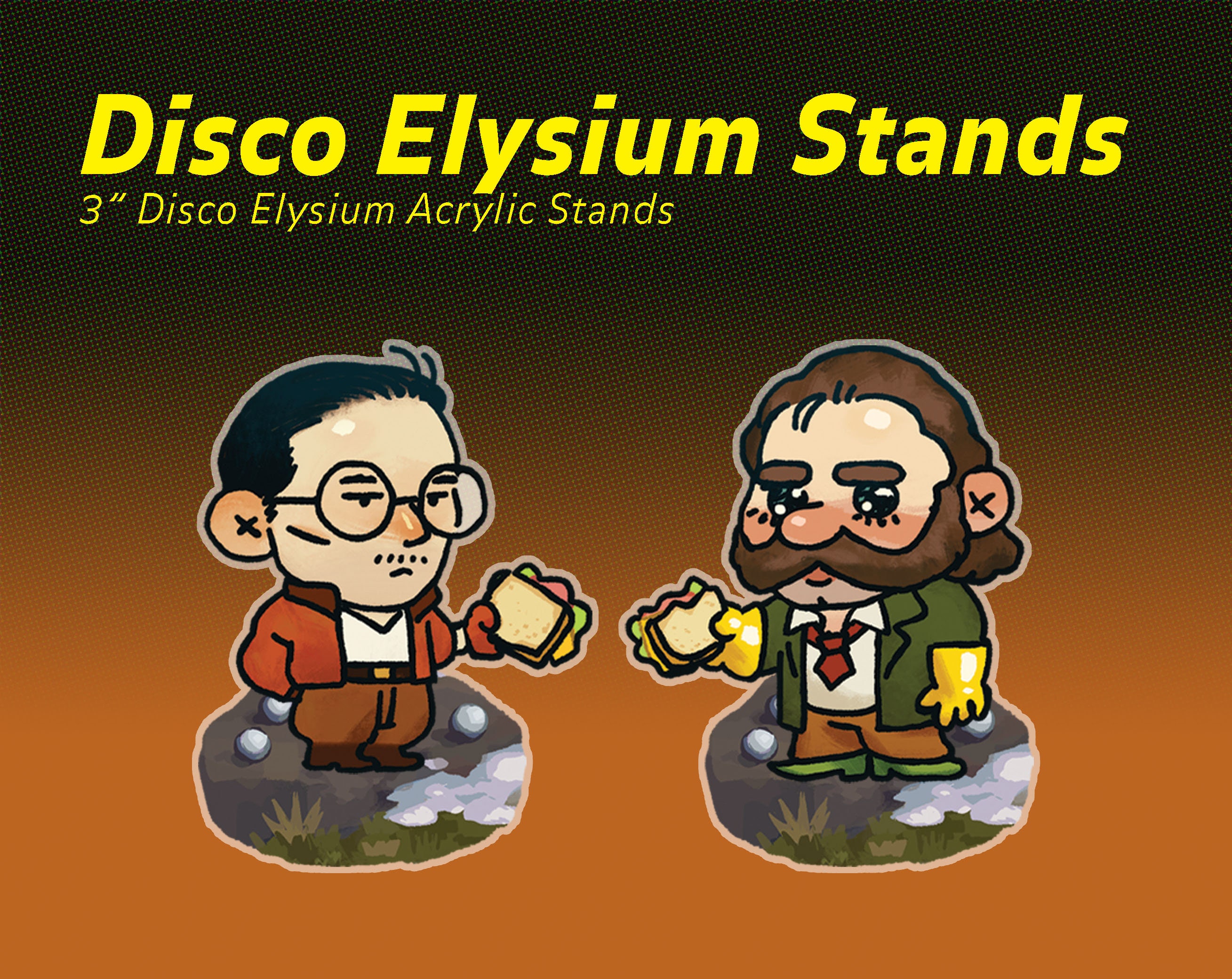 Disco Elysium Acrylic Stands - Etsy