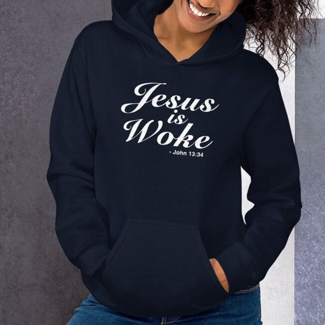 Jesus is Woke Hoodie - Etsy