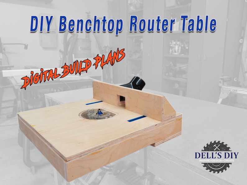 DIY Portable Router Table Digital Build Plans - Etsy