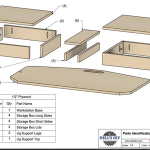 Pocket Hole Jig Workstation - Digital Build Plans - Etsy