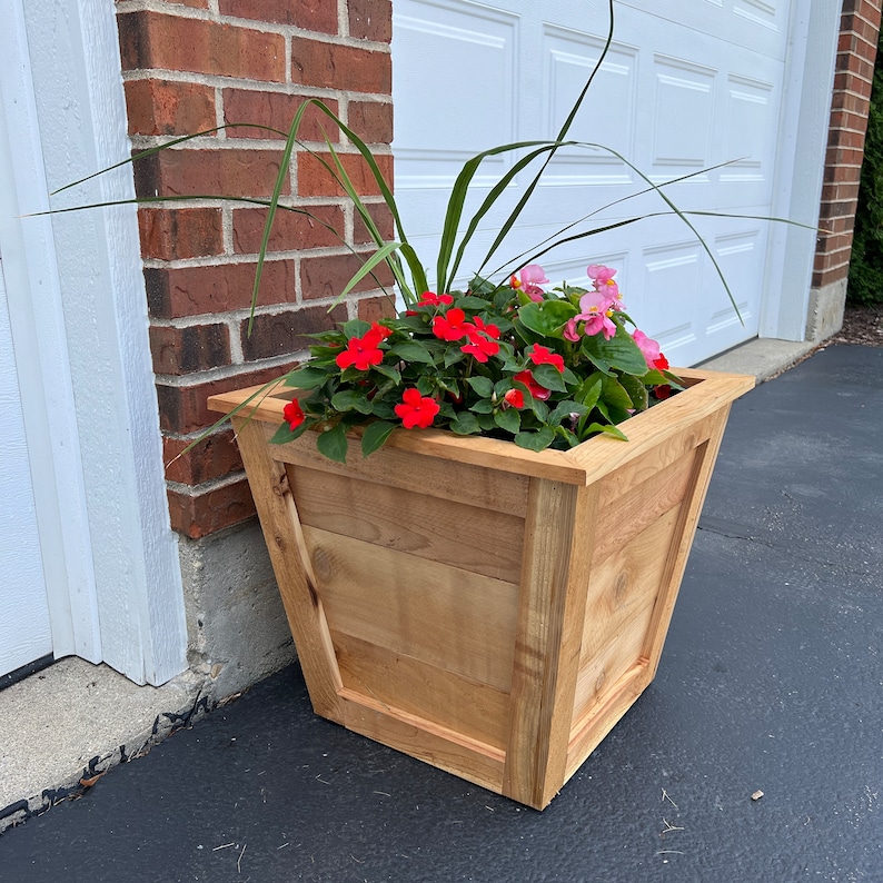 The Ultimate DIY Tapered Planter - Digital Build Plans - Etsy