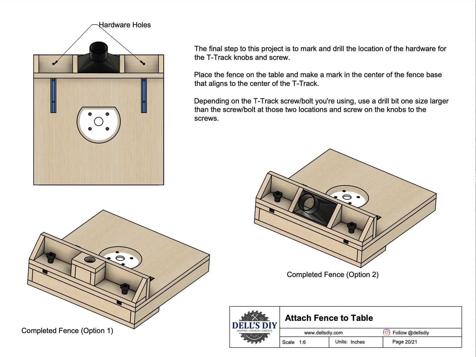 DIY Portable Router Table Digital Build Plans - Etsy