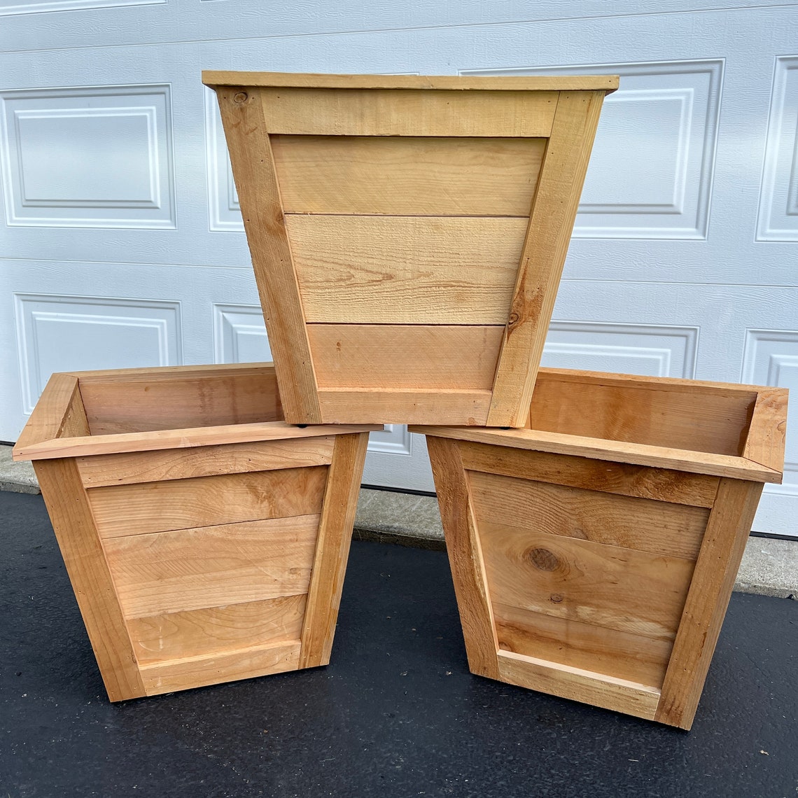 The Ultimate DIY Tapered Planter - Digital Build Plans - Etsy