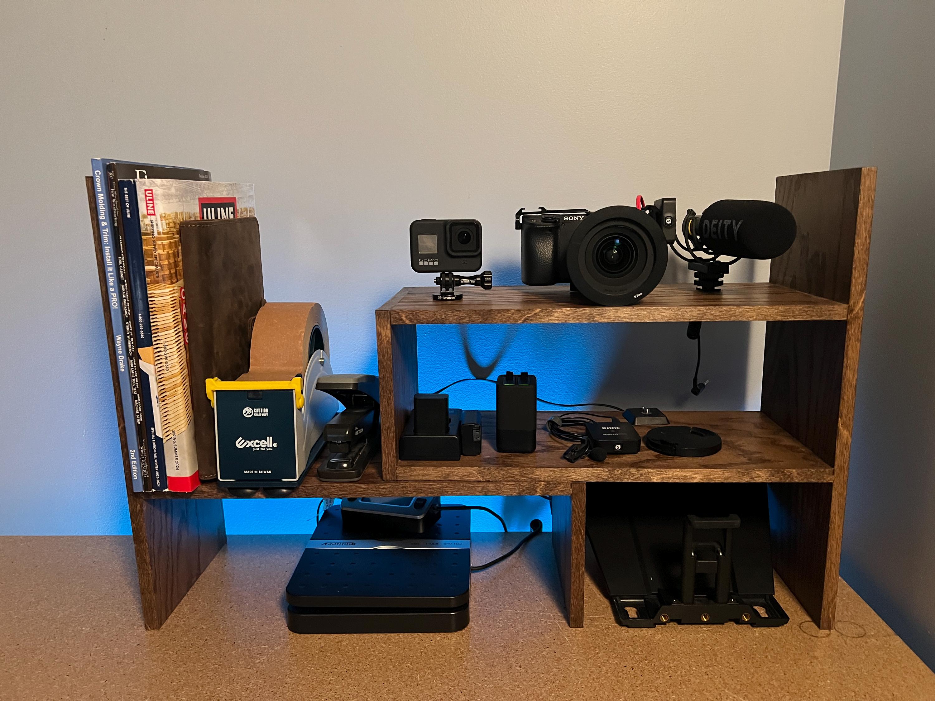 Adjustable Desktop Organizer - Digital Build Plans - Etsy