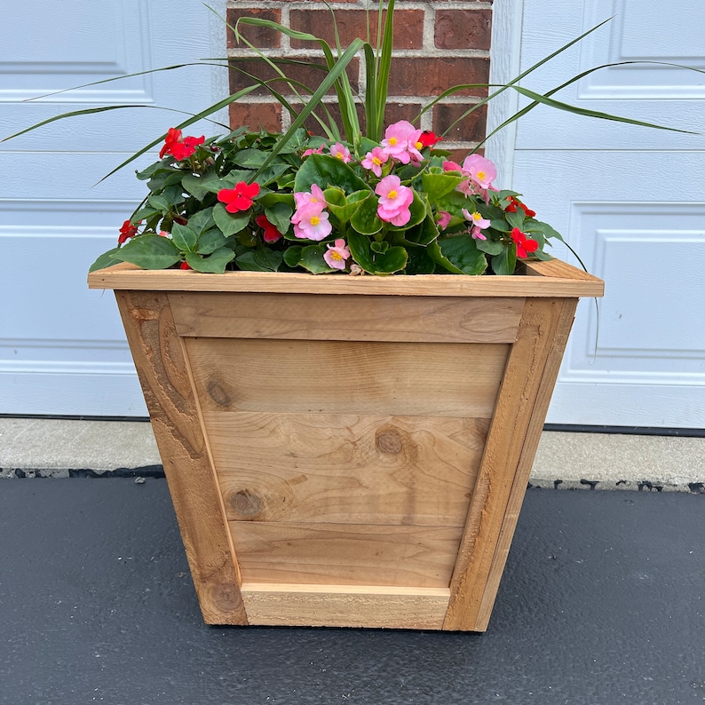 The Ultimate DIY Tapered Planter - Digital Build Plans - Etsy