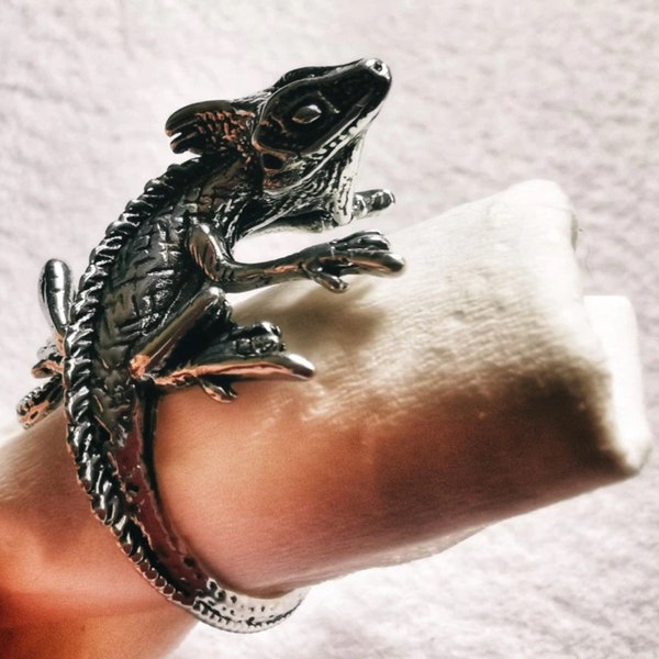 Lizard Ring - Etsy