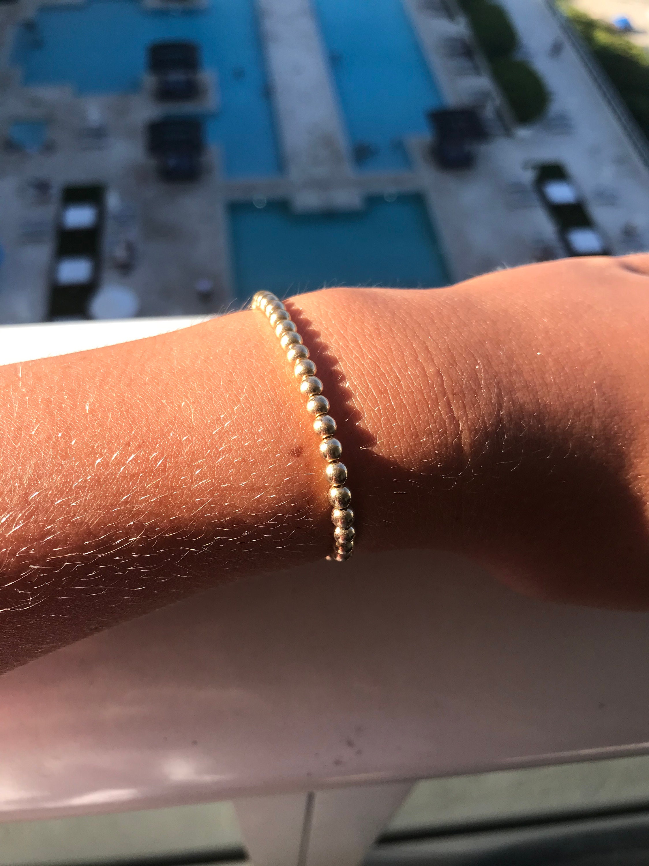 Pulsera en tonos preppy gold | Etsy
