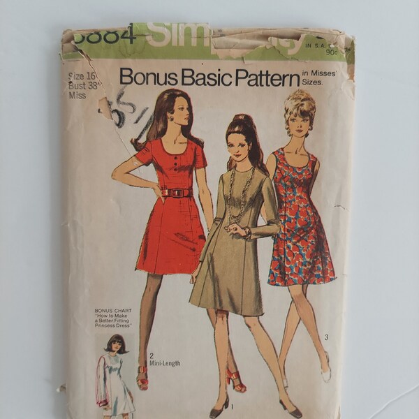 Simplicity 8884 - Etsy