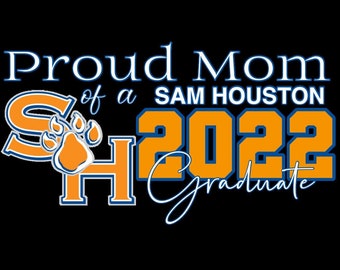 Sam Houston Graduation Card - Etsy