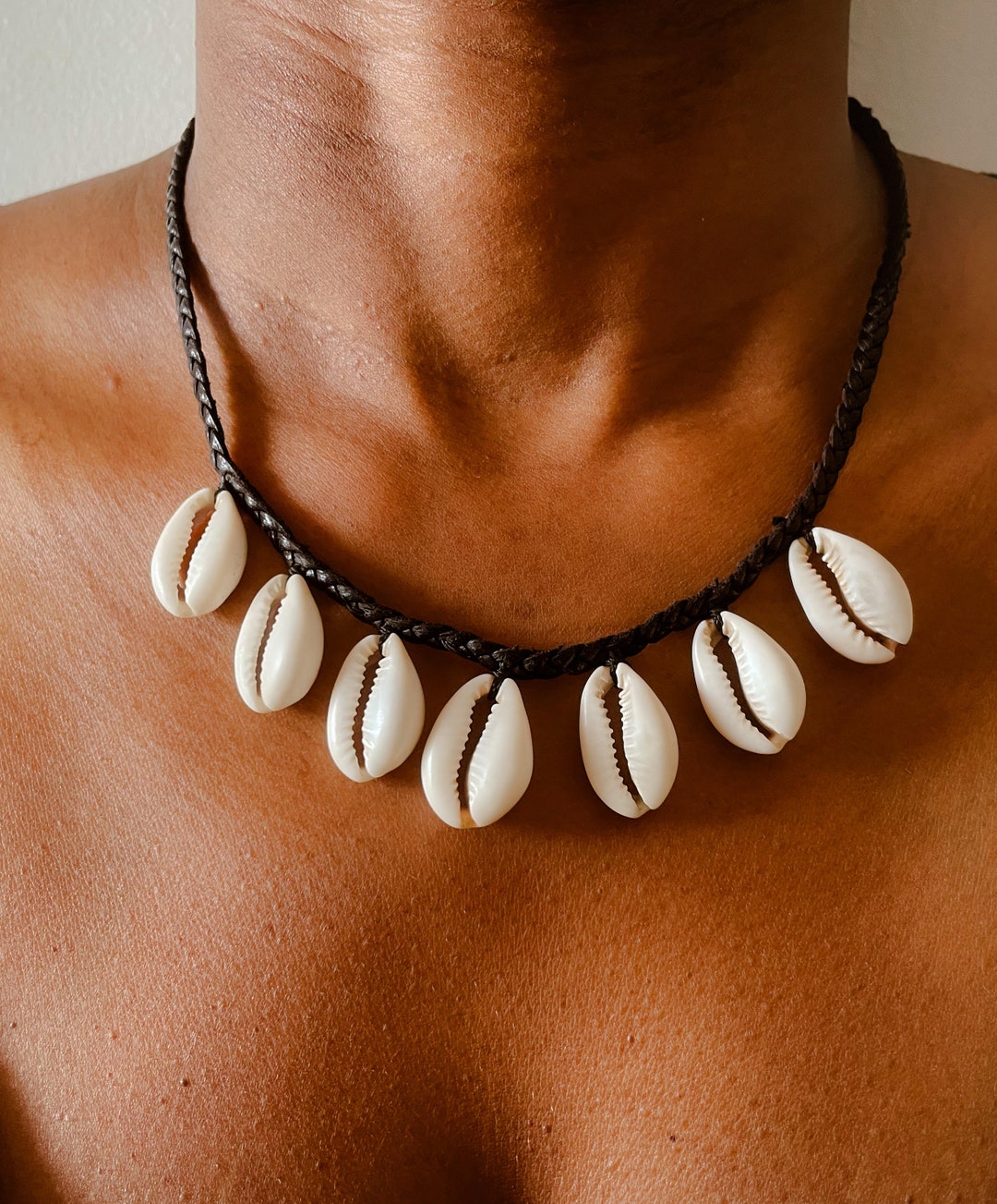 Natural Cowrie Shell Necklace, Cowrie Shell Choker, Cowrie Necklace, Cowrie Shell Jewelry - Etsy