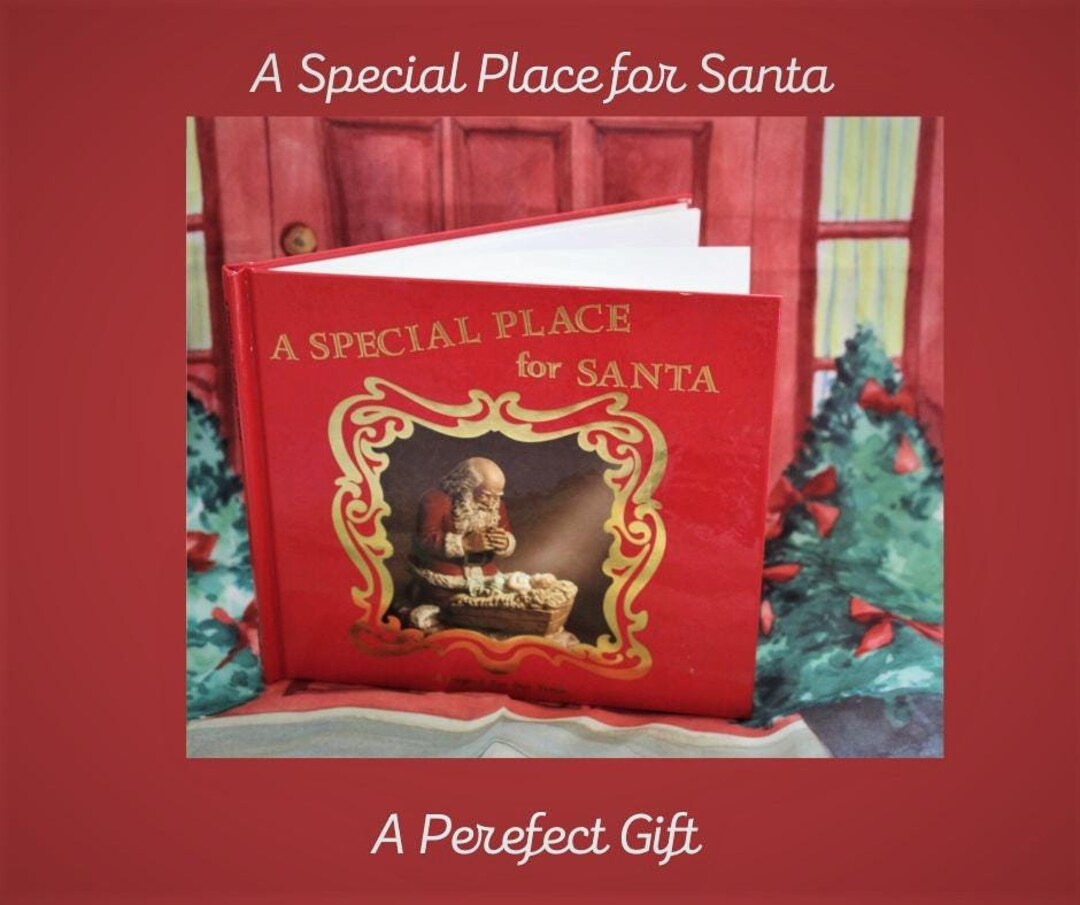 Christmas Story Book A Special Place for Santa Childrens Fiction Book ...