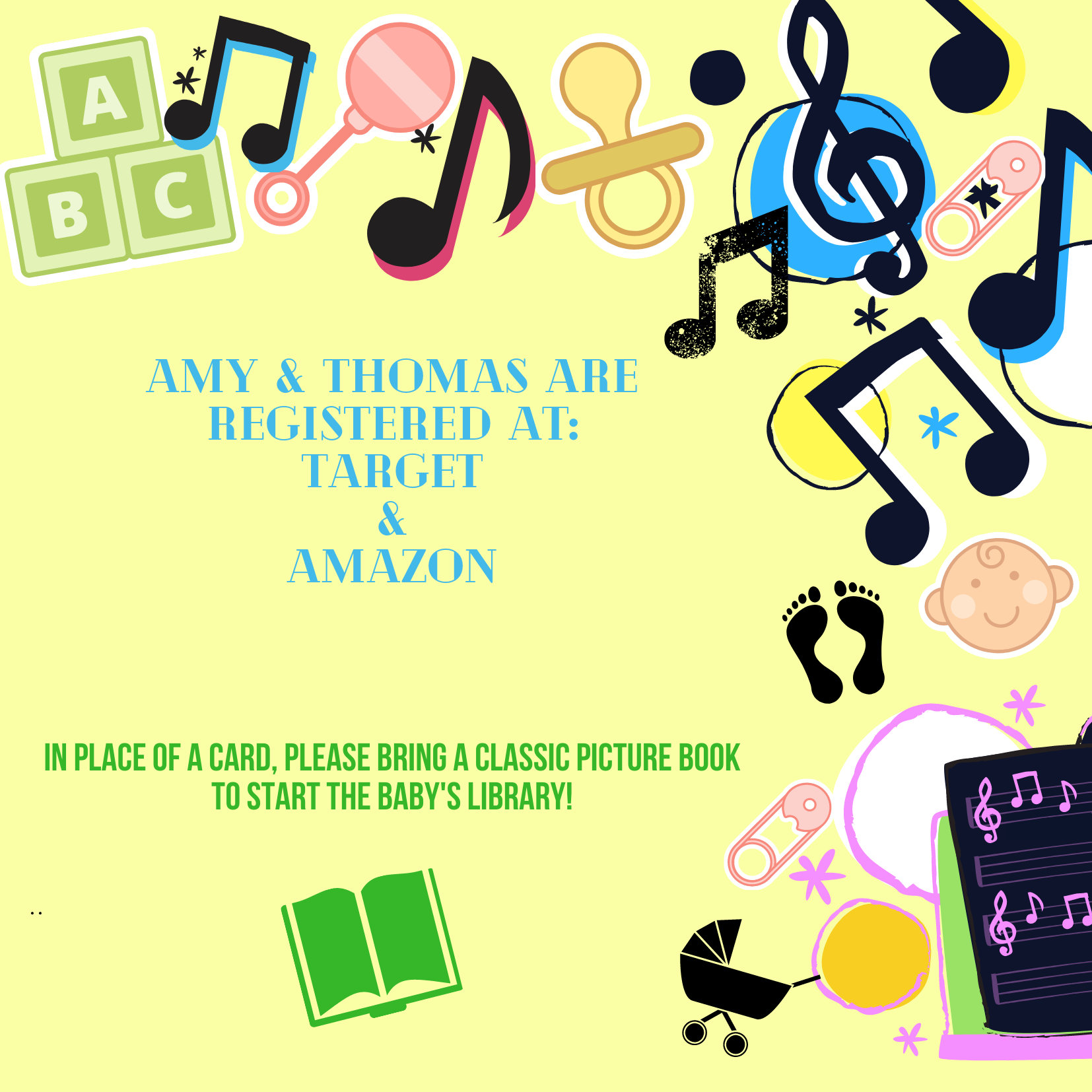 Digital Music Themed Baby Shower - Etsy