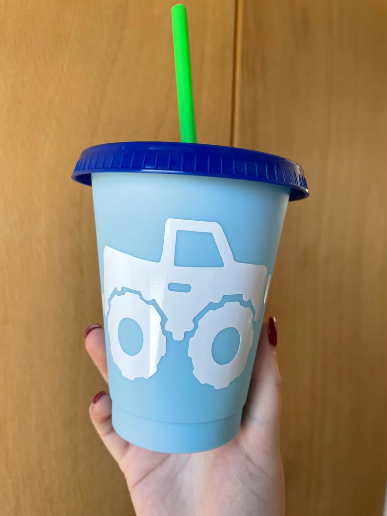 Kids Cups Personalize Cup With Name and Design Straw and - Etsy