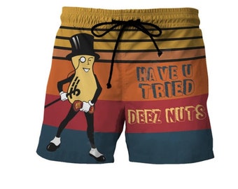 Funny Swim Trunks - Etsy