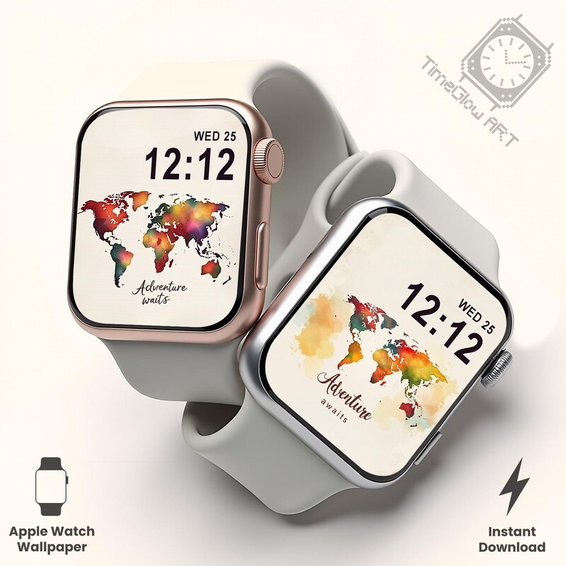 World Map Watch - Etsy