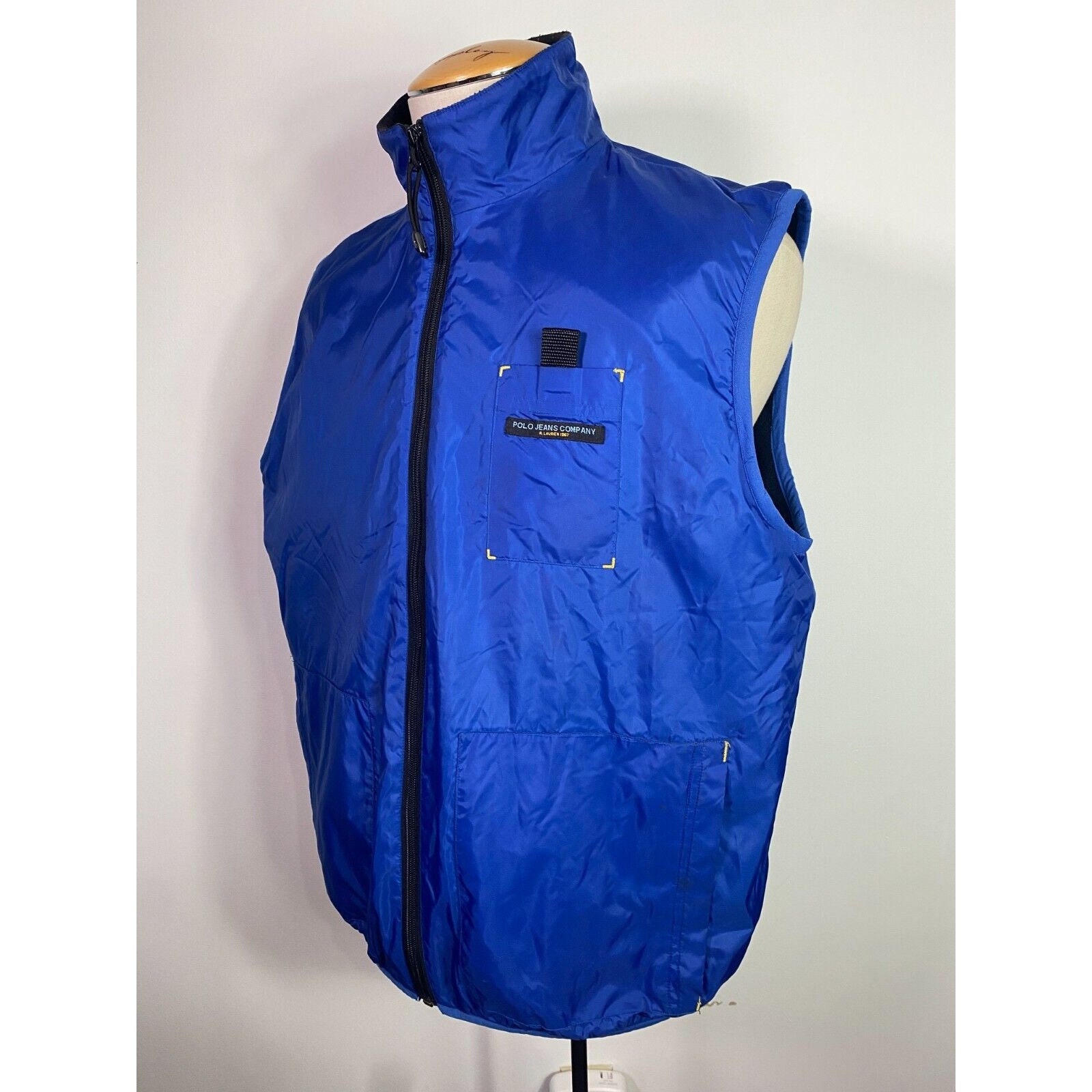 Vintage Polo Ralph Lauren Fishing Sportsman Polyester Nylon Sherpa ...