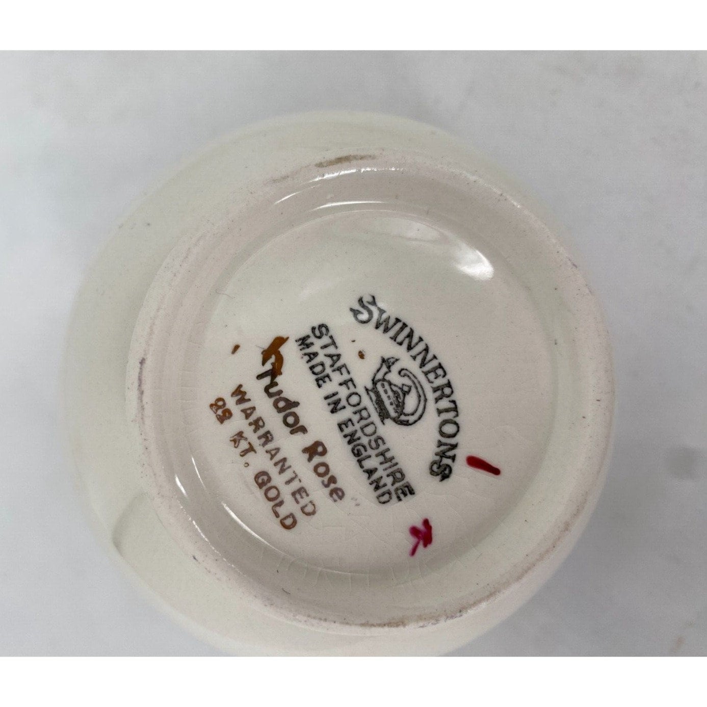 Vintage Swinnertons Staffordshire England Tudor Rose Sugar Bowl and ...