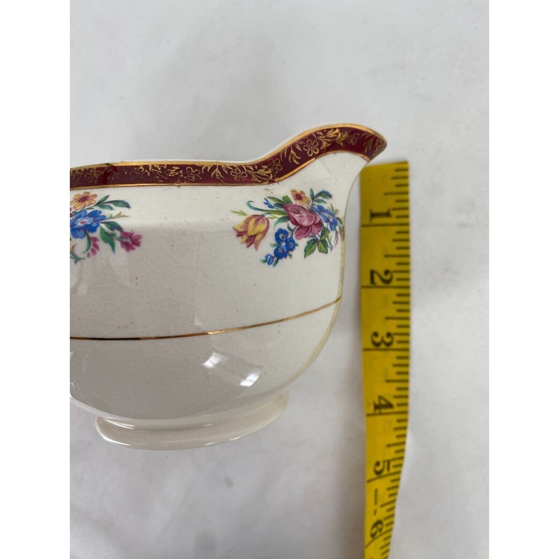 Vintage Swinnertons Staffordshire England Tudor Rose Sugar Bowl and ...