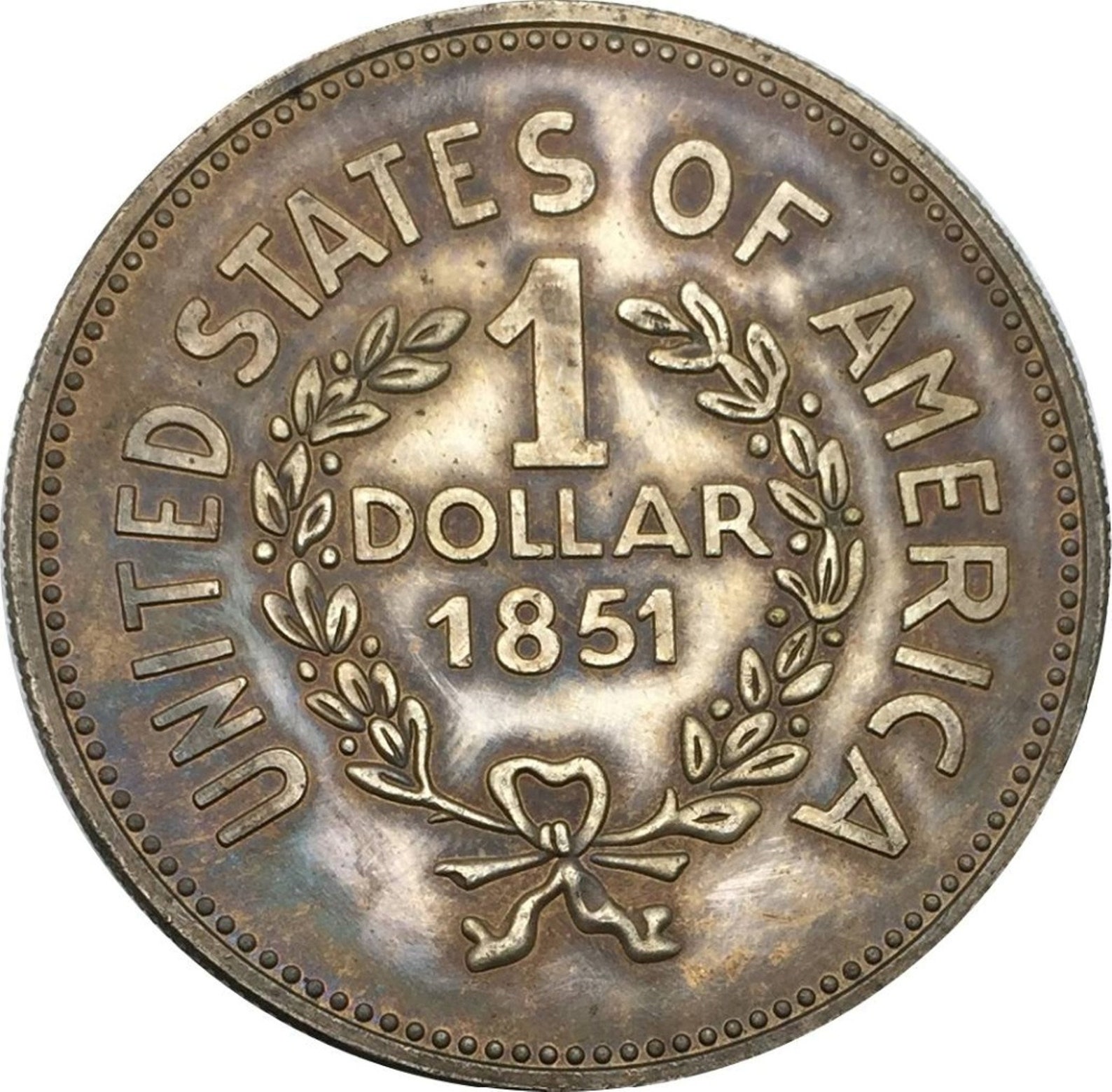 Rare Antique USA United States 1851 One Dollar Indian Head | Etsy Rare Antique USA United States 1851 One Dollar Indian Head | Etsy