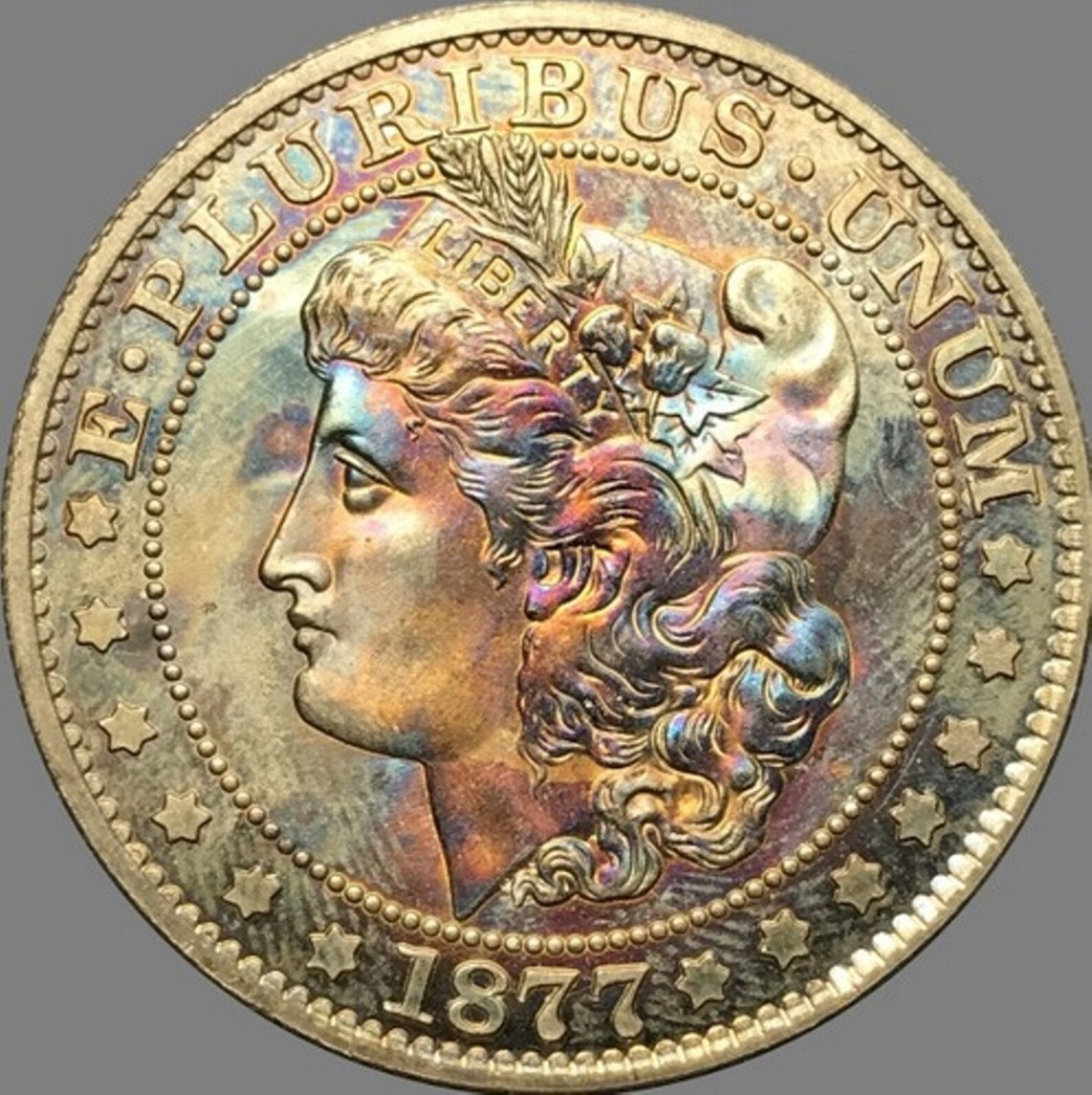 Rare Antique USA United States 1877 Morgan Half Dollar Coin. | Etsy Rare Antique USA United States 1877 Morgan Half Dollar Coin. | Etsy