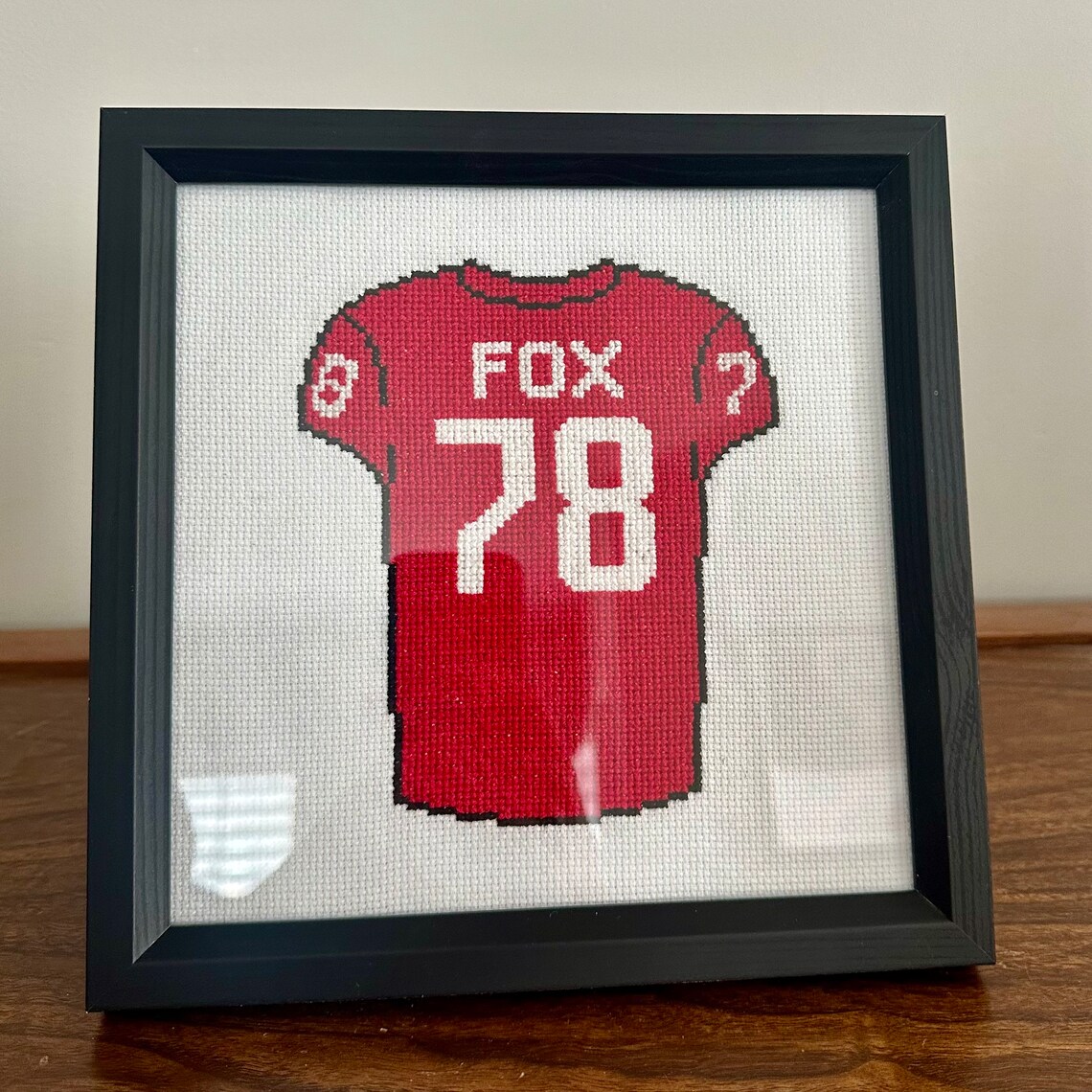 Customizable Football Jersey Cross Stitch PDF Pattern - Etsy