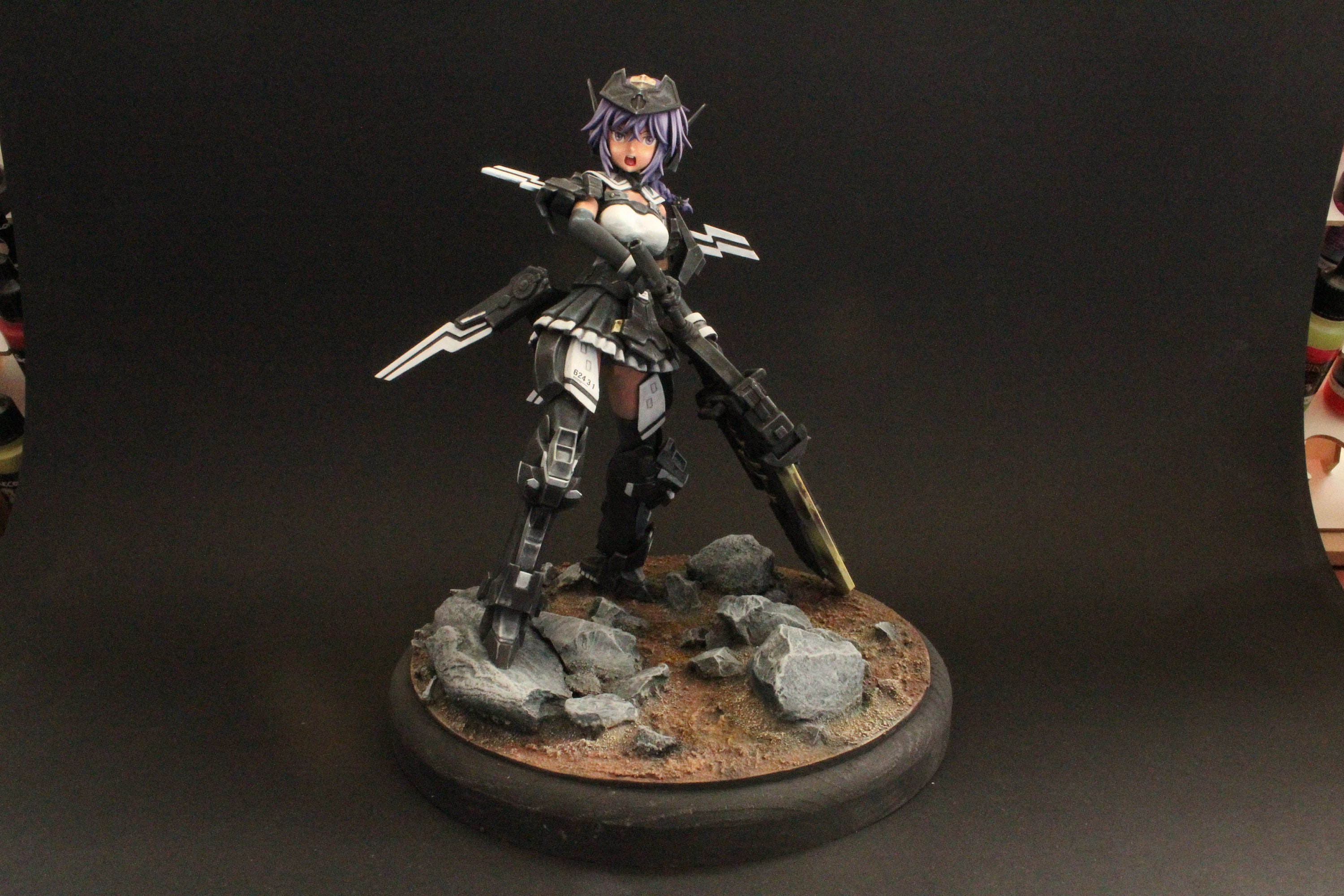 Shikki Rokkaku From Kotobukiya Frame Arms Girl With Asault Lilly - Etsy