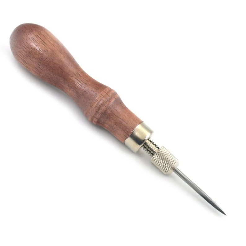 Lacing Leather Craft Sewing Awl Tool Round Rhombic Line Multifunction ...