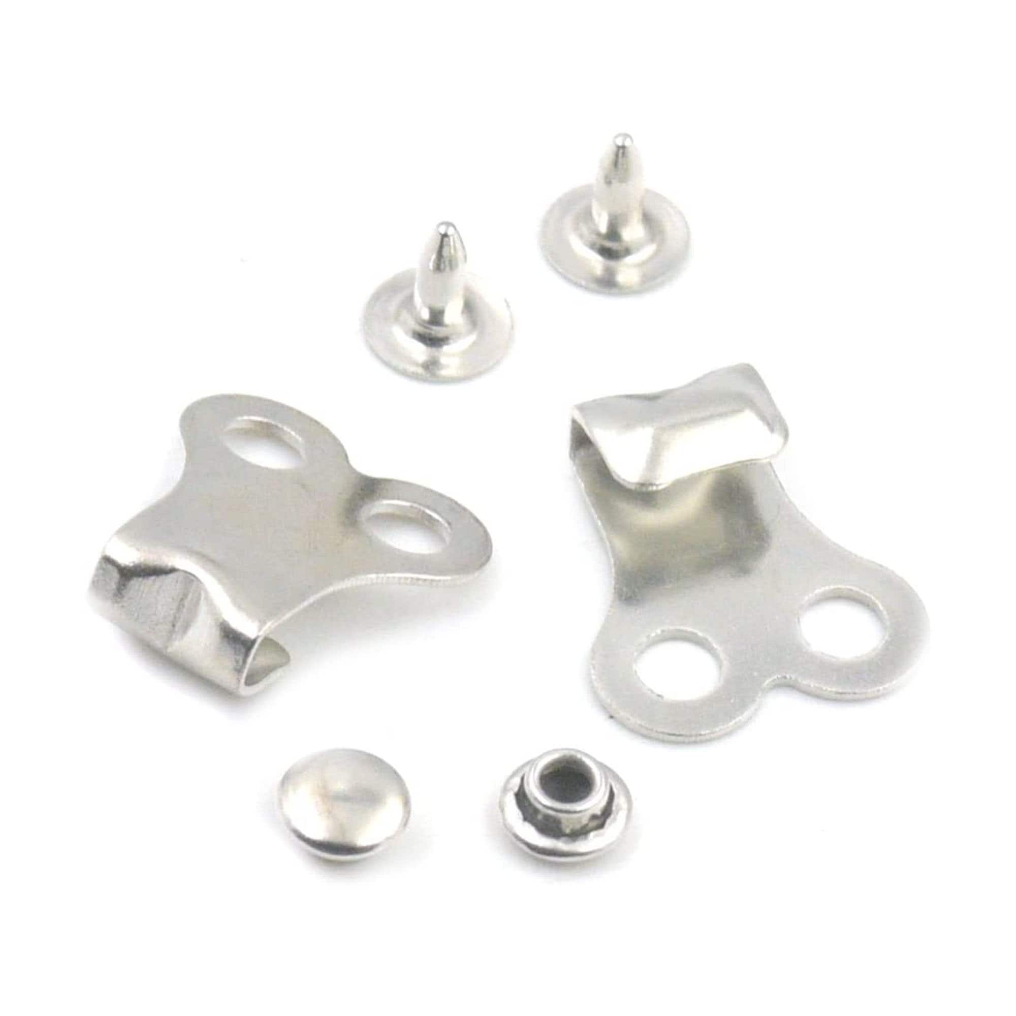 Boot Shoe Lace Button Eyelets Hooks Buckles Fitting With Rivets Camp ...