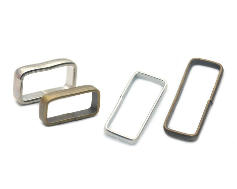 Metal Buckle Ring Welded Buckle Bag Webbing Strap Loop Leather Belt - Etsy