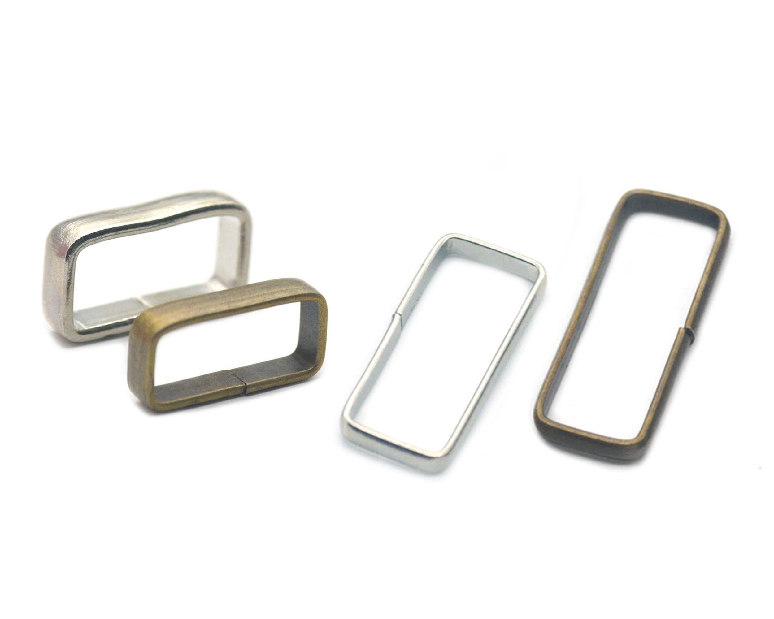 Metal Buckle Ring Welded Buckle Bag Webbing Strap Loop Leather Belt - Etsy