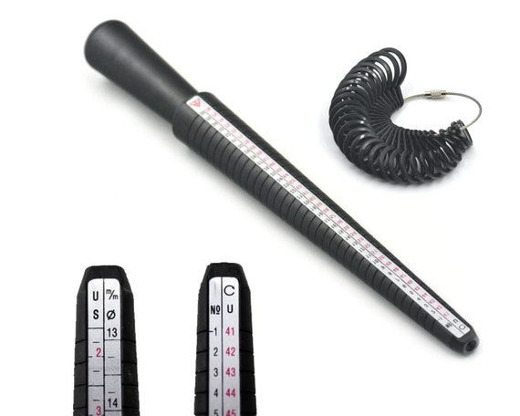 Plastic Measure Tool Jewelry Standard Size Mandrel Stick - Etsy