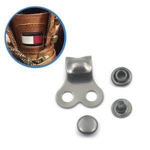 Boot Shoe Lace Button Eyelets Hooks Buckles Fitting With Rivets Camp ...