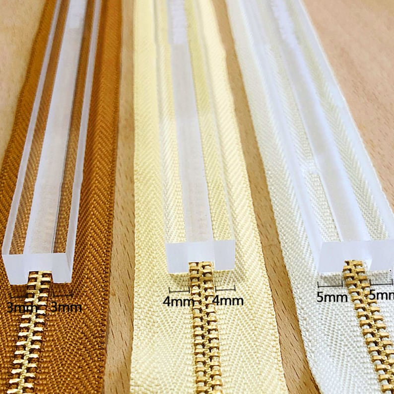 Zipper Adhesive Guide Anti-overflow Tool Acrylic Leather Craft DIY ...