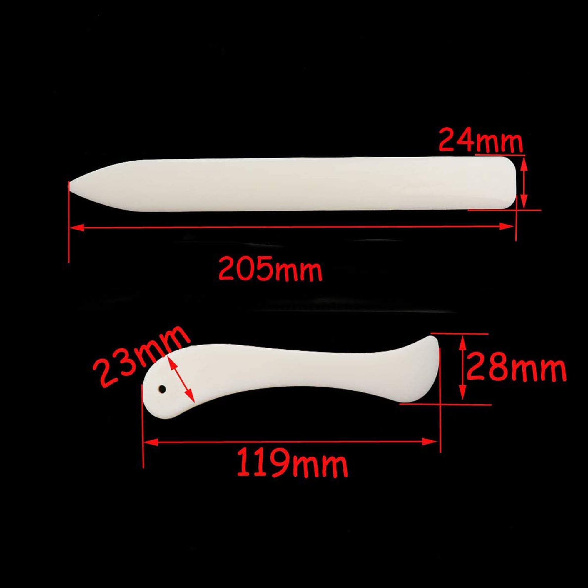 Bone Folder Paper Crafting Supplies Set Scoring Plastic Paper Crease ...