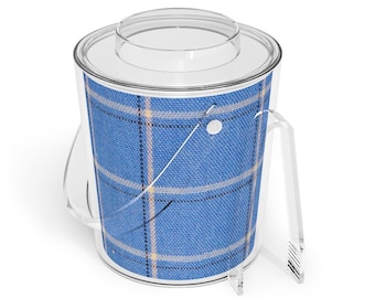 Plaid Ice Bucket - Etsy