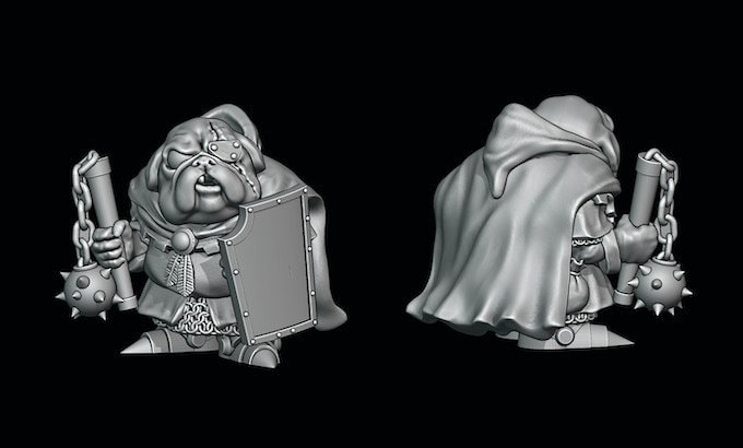 Pug Town Guards Dnd Miniatures - Etsy