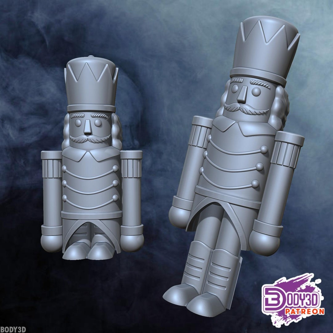 Body 3d Collapsible Nutcracker - Etsy