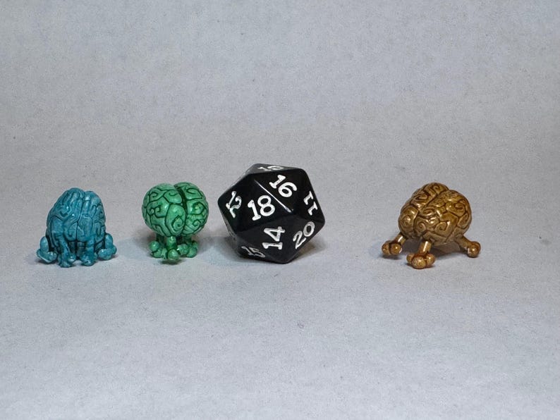 Trio of 3 Brain Puppy’s Aka Intellect Devourers - Etsy