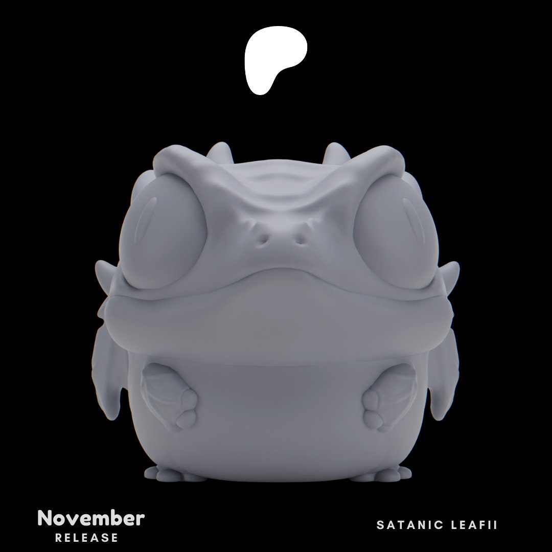 Grumpii Art - Triplii - Mantii - Santanic Leafii - Slowii - Etsy