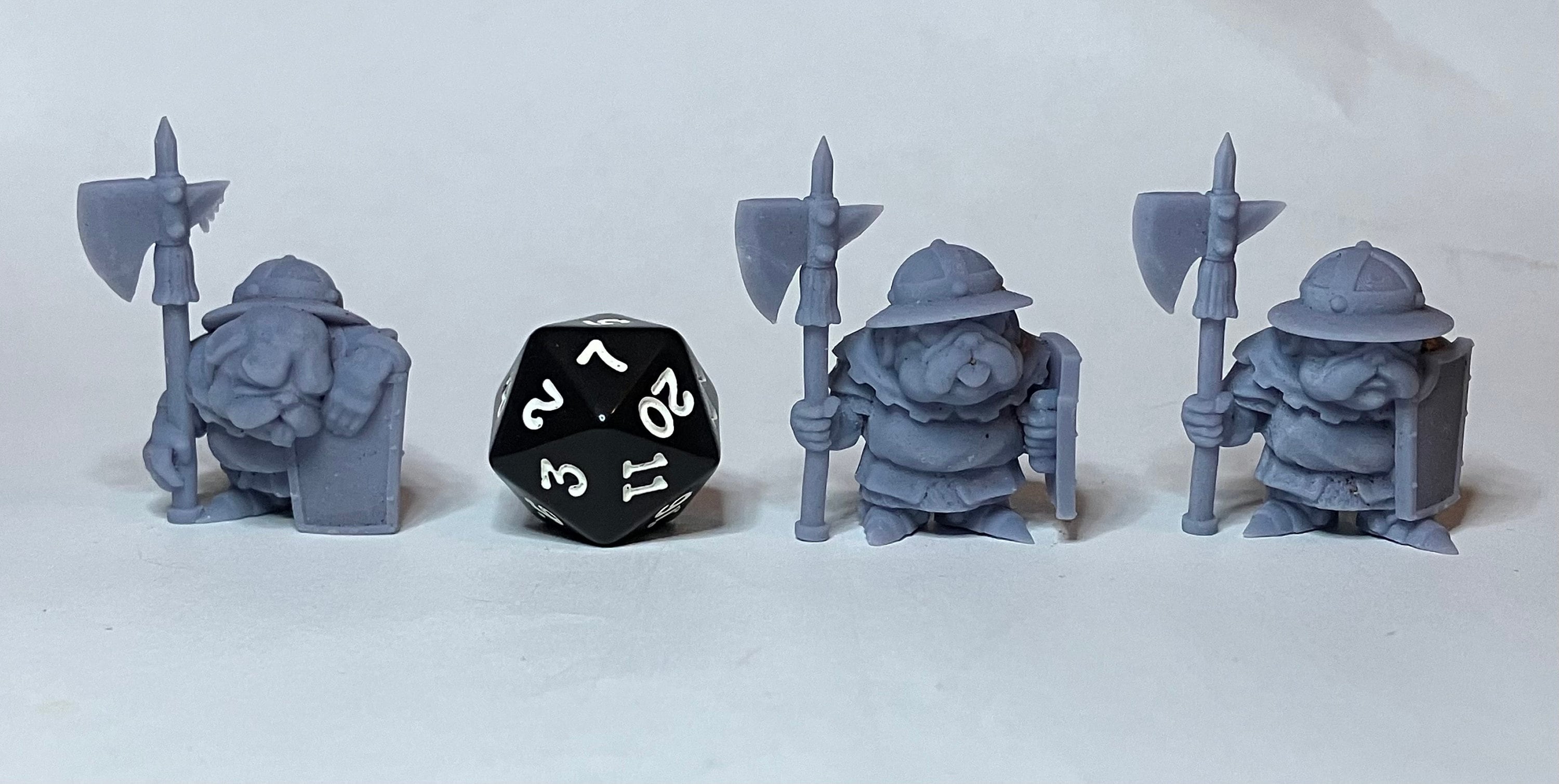 Pug Town Guards Dnd Miniatures - Etsy