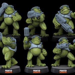 Printed Encounter Space Toad Squad - Etsy