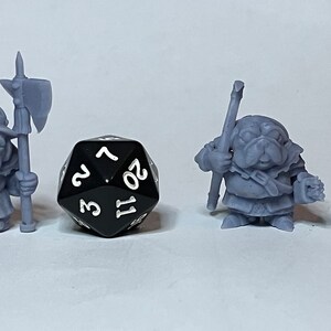 Pug Town Guards - Dnd Miniatures - Etsy