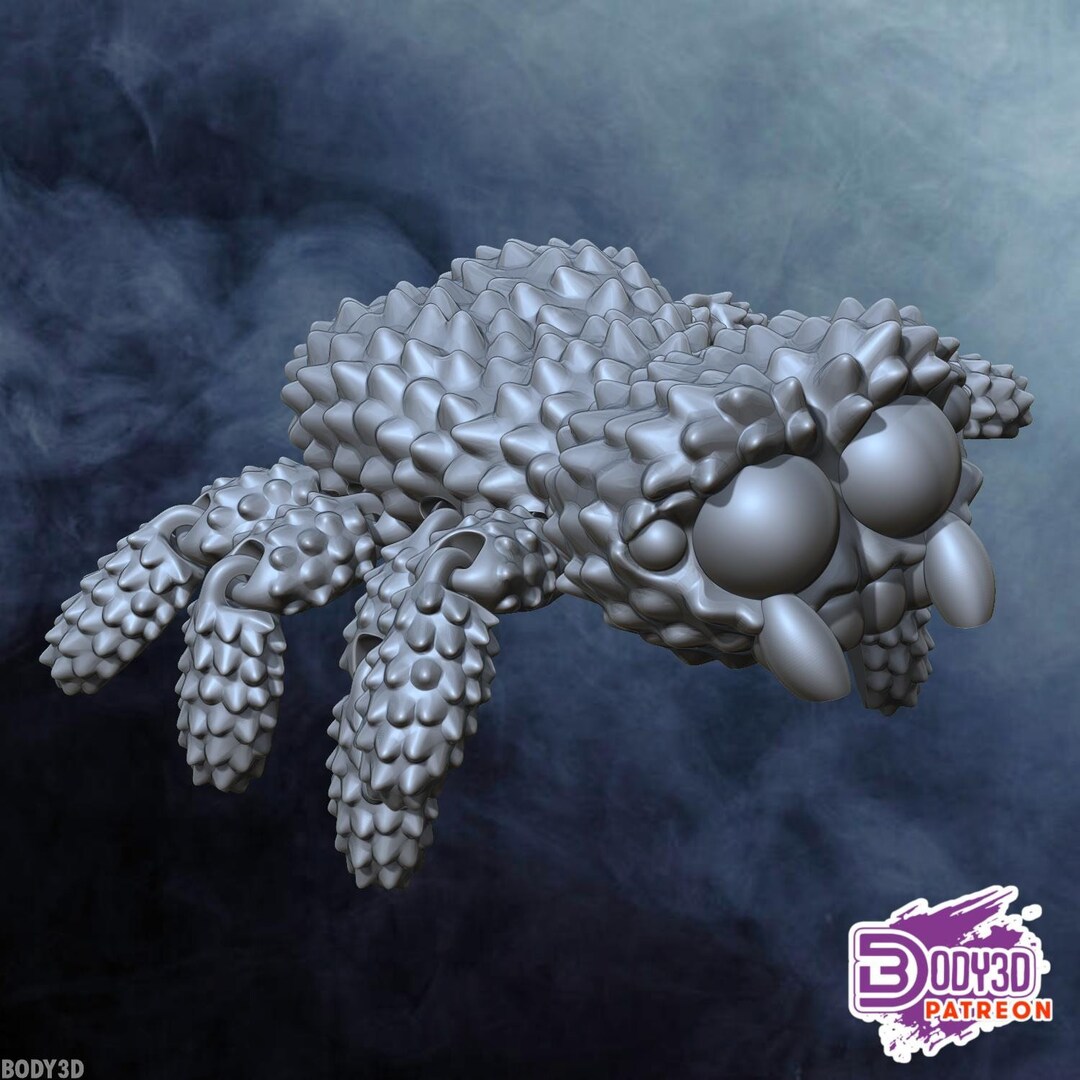 Body 3d Articulate Spider - Etsy