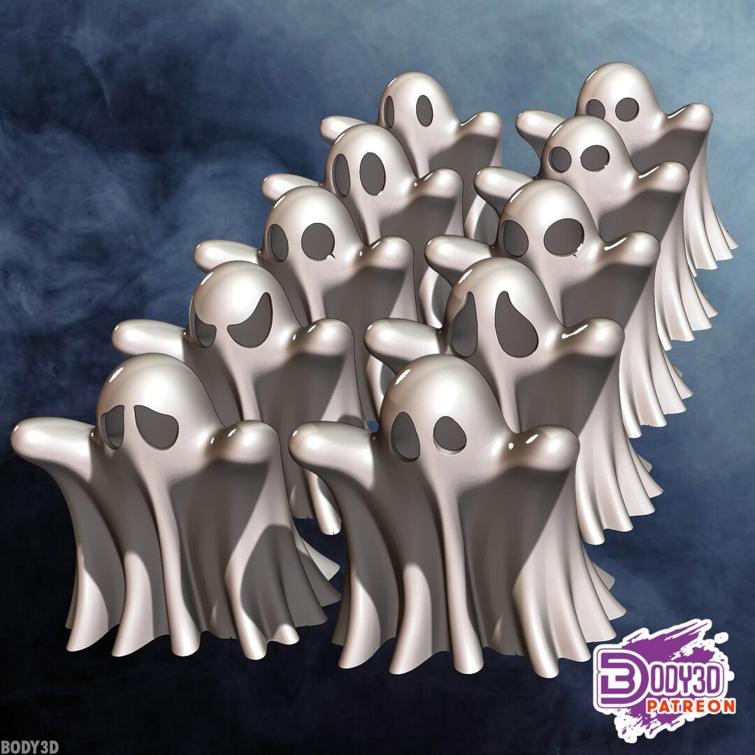 Body 3d Dnd Ghost Army - Etsy