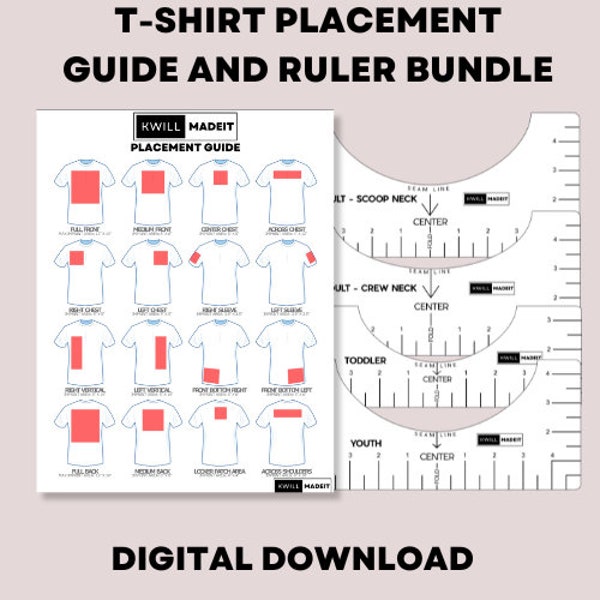 T Shirt Sizing Chart Htv - Etsy