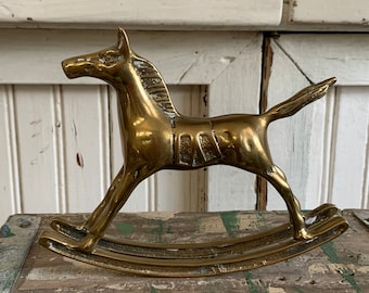Metal Rocking Horse - Etsy