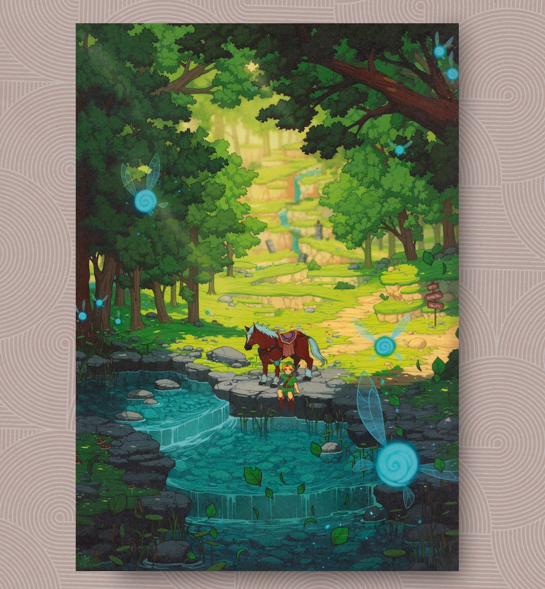Legend of Zelda Art Print - Etsy